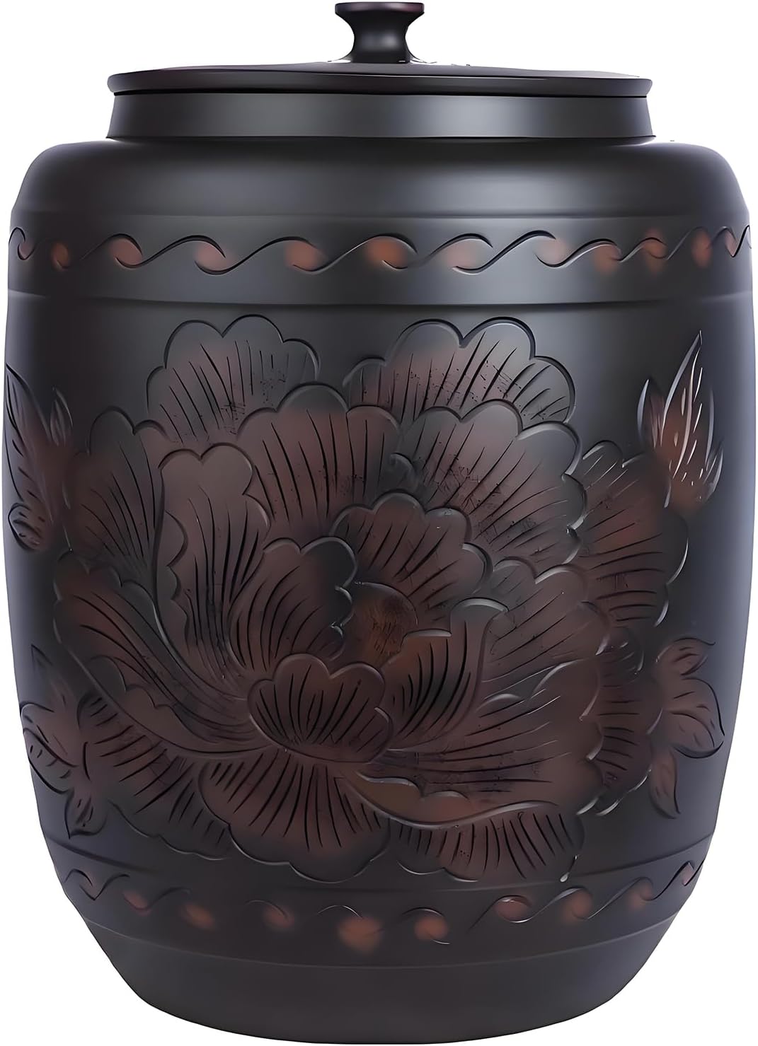 Amazon.com: BDKNBHG Ceramics Rice Jar - Ceramic Rice Container Large ...