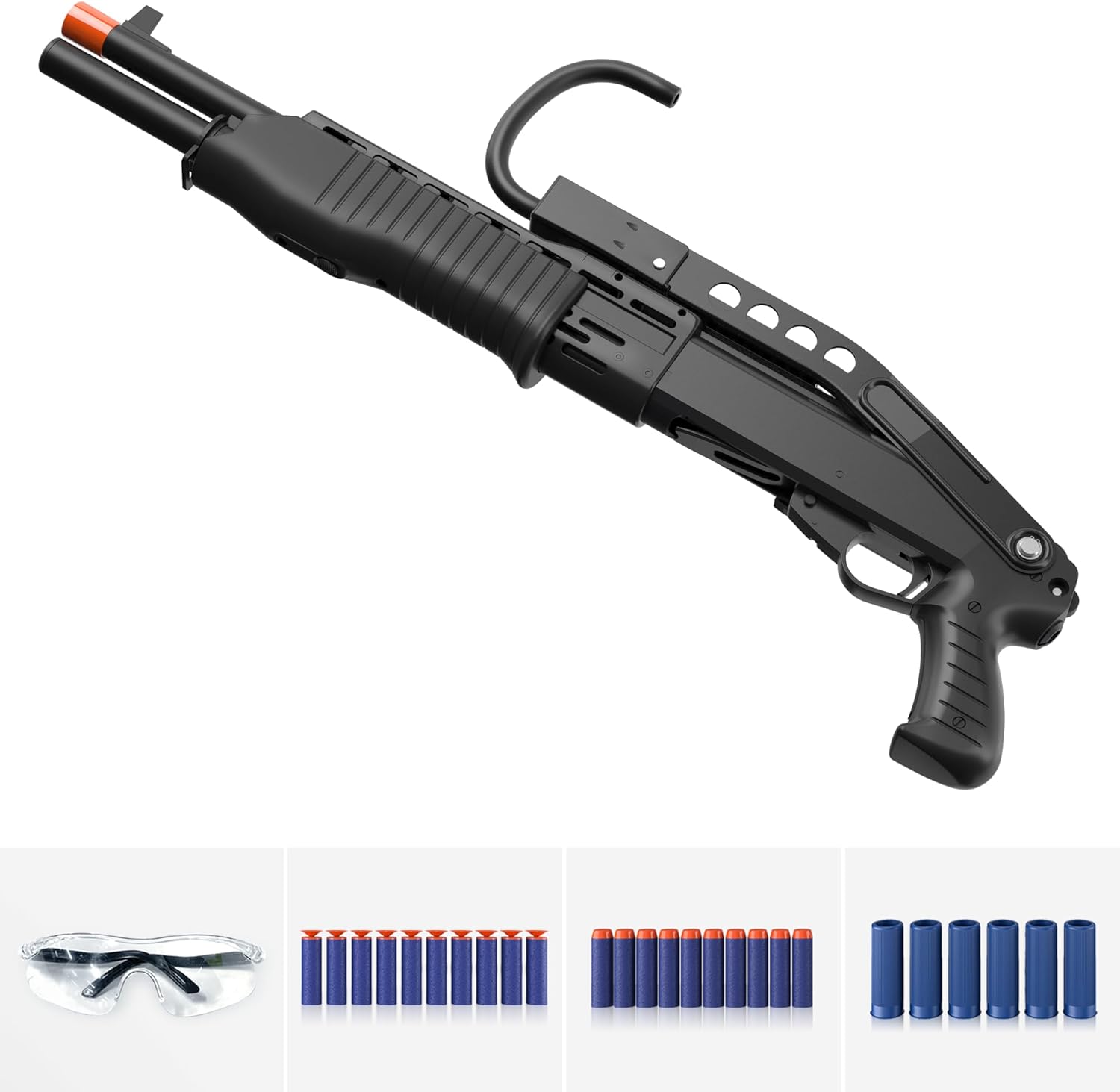 Soft Foam Bullet Blaster Toy, Colliford Toy Gun, Soft Bullet Shot Toy ...