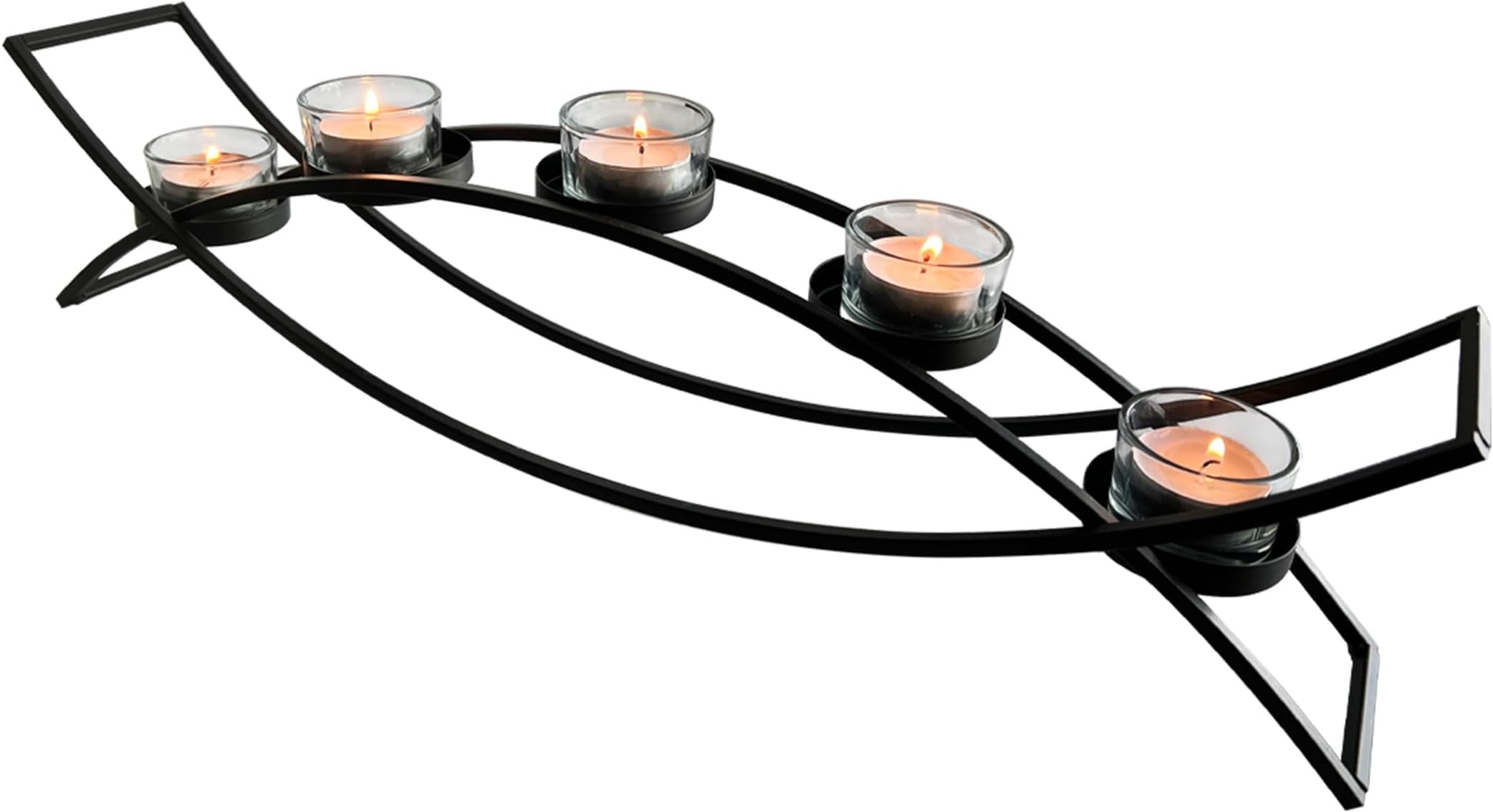 Amazon.com: Danya B. Bubbles Multiple Candle Holder for Pillar and ...