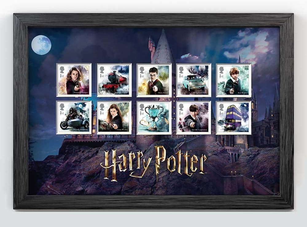 Harry Potter Framed Stamp Set 1st Class : Amazon.co.uk: Toys & Games