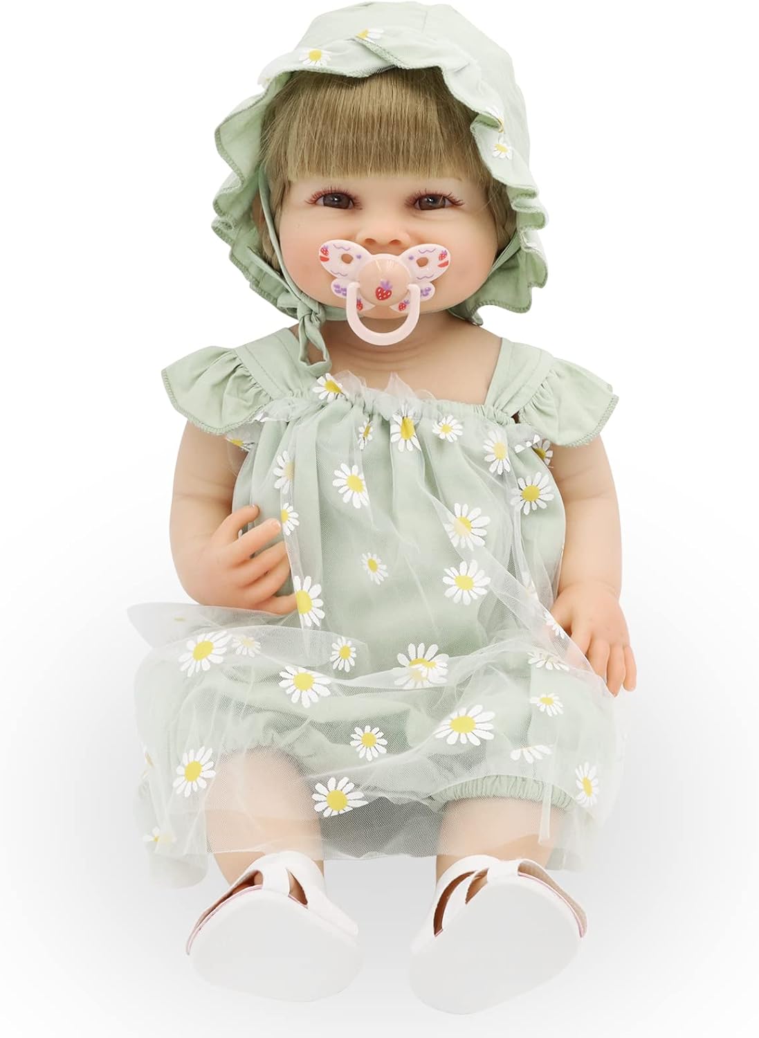 Amazon.com: JRLCGYP 22 Inch Lifelike Reborn Girl Baby Dolls, Realistic ...