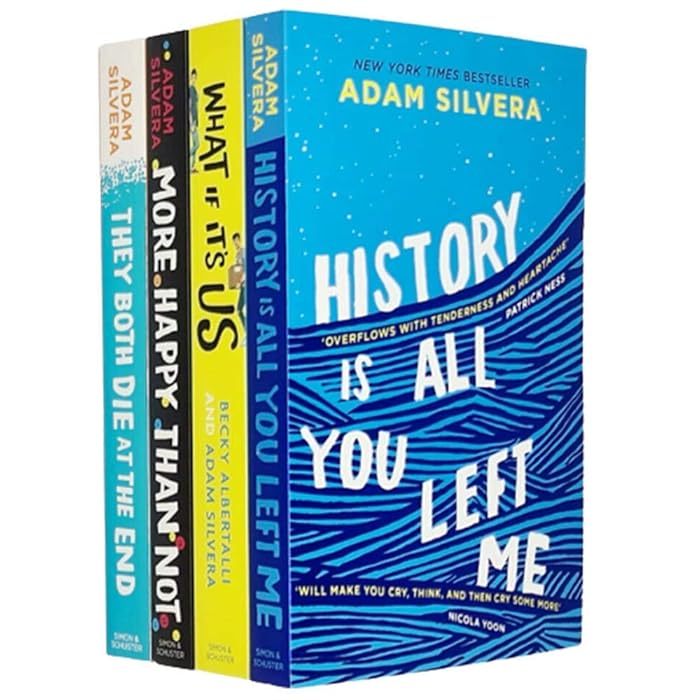 Buy Adam Silvera Collection 4 Books Set (They Both Die at the End, What ...