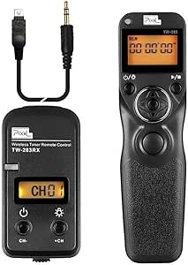 Amazon.com : Pixel Wireless Timer Shutter Release Remote Control TW283-UC1 Compatible with ...