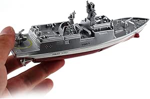 Tipmant Military RC Naval Ship Vessel Model Remote Control Boat ...