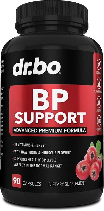 Amazon.com: DR. BO Blood BP Support Supplement - Healthy Herbal Garlic ...