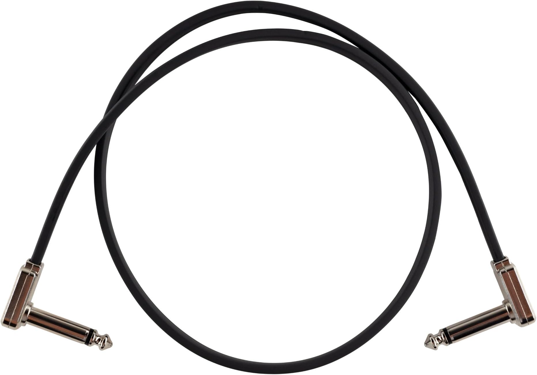 Amazon.com: Ernie Ball Flat Ribbon Stereo Patch Cable 2-Pack, 24 in ...