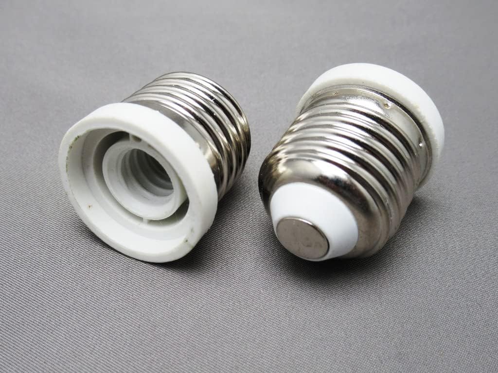 Amazon | 口金変換アダプター,E26⇨E12 2個1セット サイズ注意 [並行輸入品] | craftN | 口金変換アダプタ 通販