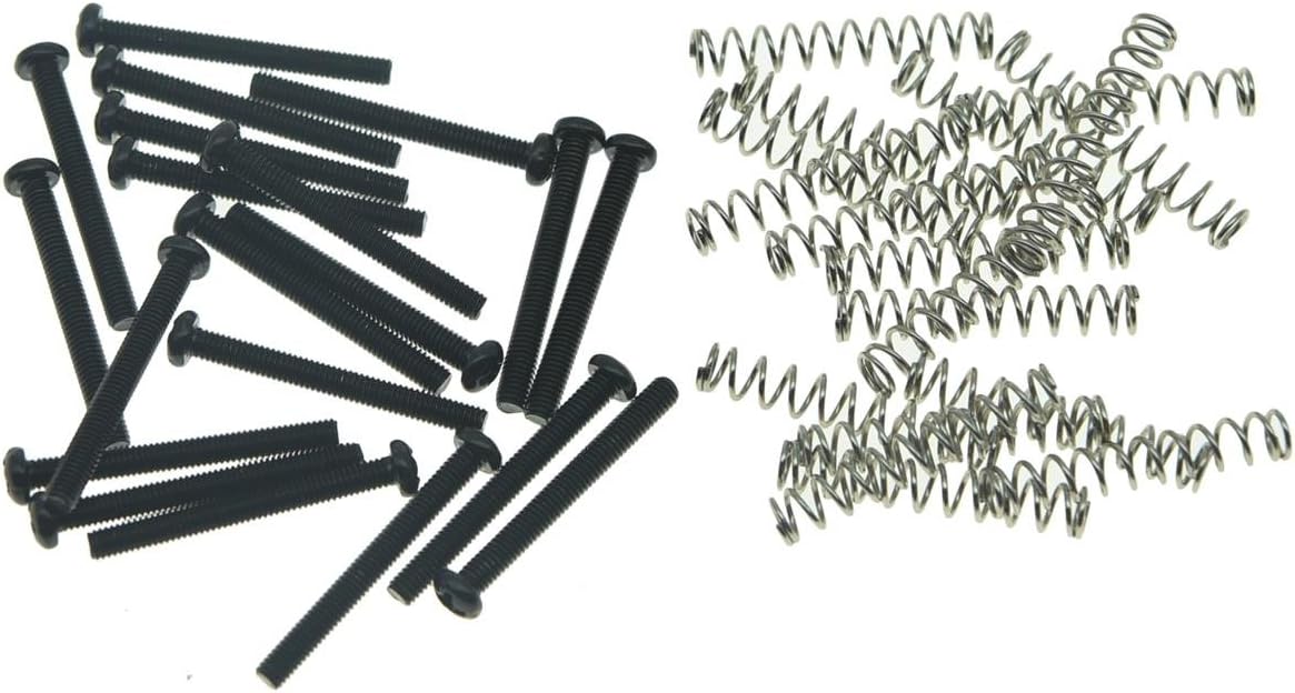 Amazon.com: KAISH Pack of 20 Metric Thread Humbucker Pickup Height ...