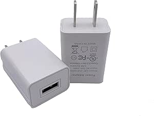 Amazon.com: YOTFUEL Wall Charger Cube 5V1A USB Power Supply Charging Block Universal Wall Plug ...