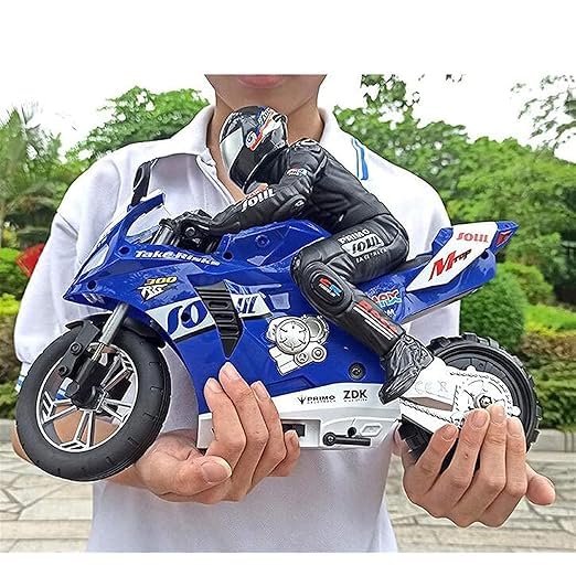Buy High Speed Self Balancing Single Wheel Stunt RC Motorcycle, 1/6 ...