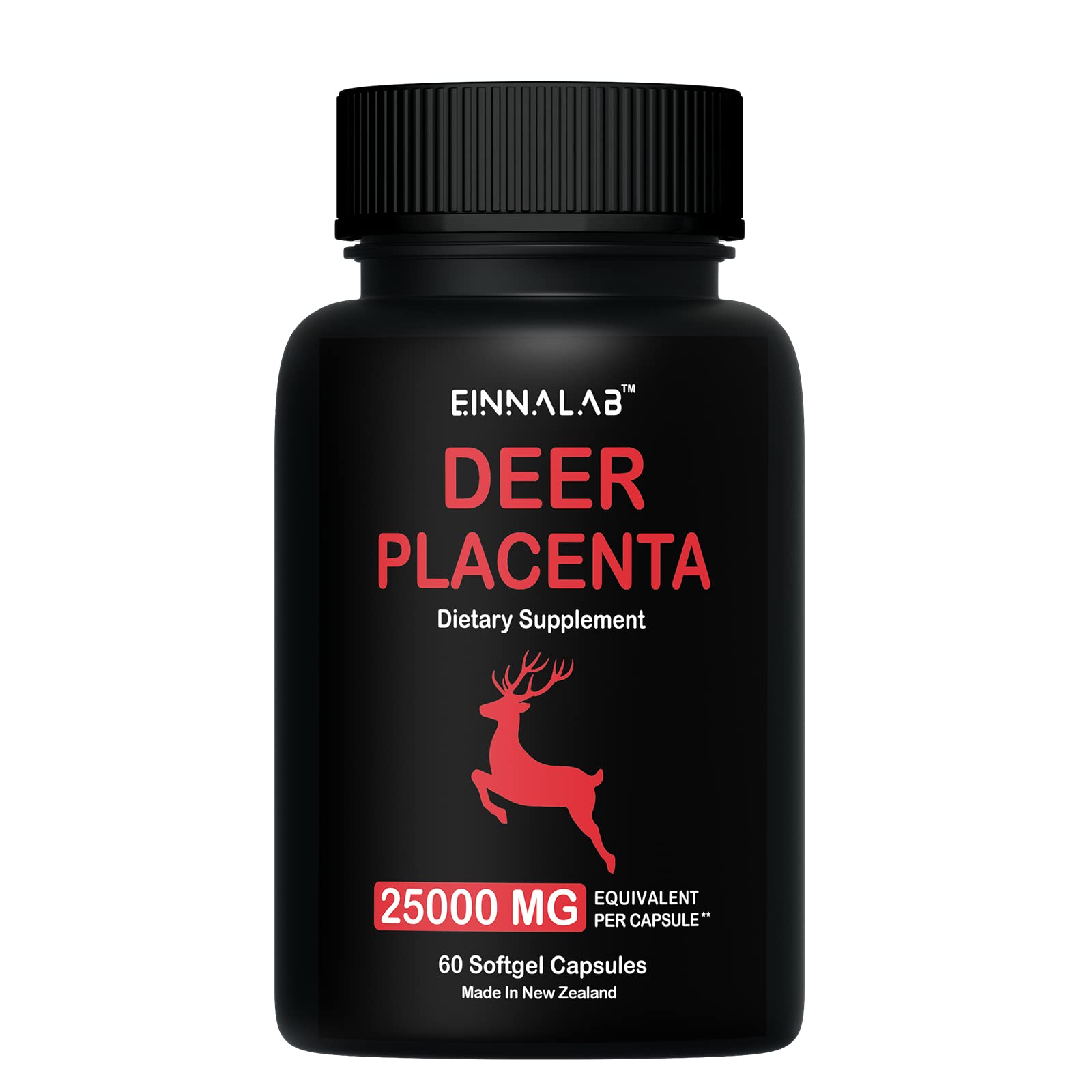 Buy EINNALAB 25,000mg Highest Deer Placenta Supplement 60 s - Made in ...