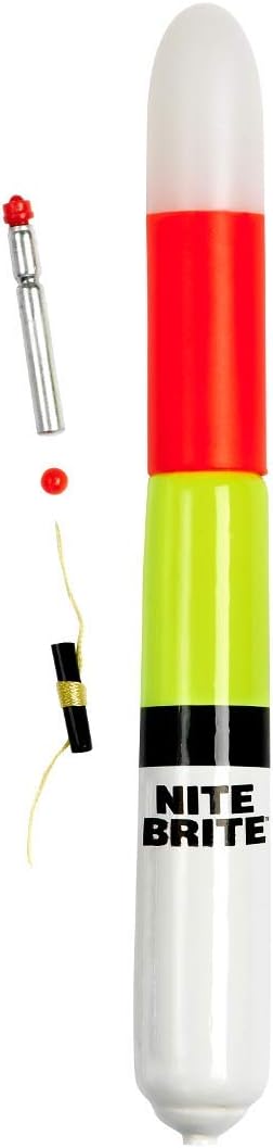 Little Joe Nite Brite Lighted Pole Float - Orange/Yellow/White, Corks ...