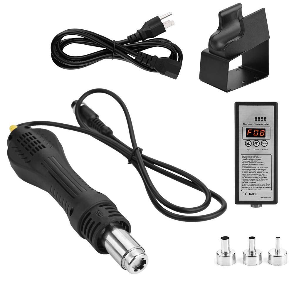 Buy SMD Rework Station, 8858 Intelligent LED Digital Hot Air Heat ...