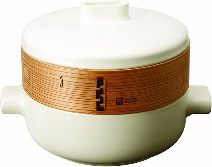 Amazon.com | JIA Inc. Steamer Set - Large Set (Ceramic Steamer Pot and ...