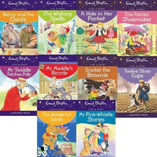 Star Reads Series Enid Blyton Collection 10 Books Bundle(A Hole in Her ...