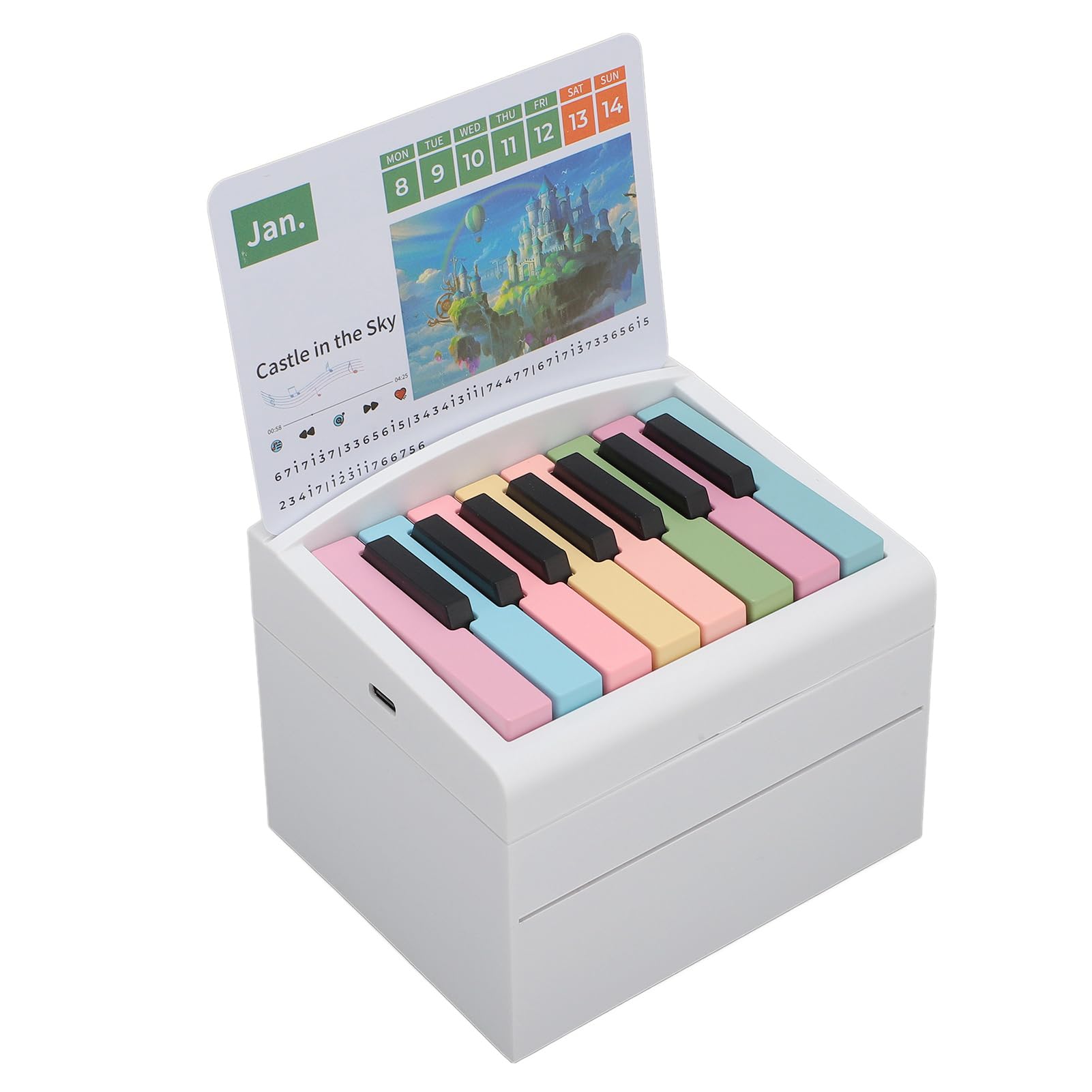 Amazon.com: Desk Calendar,Piano Calendar,Playable Piano Desk Calendar ...
