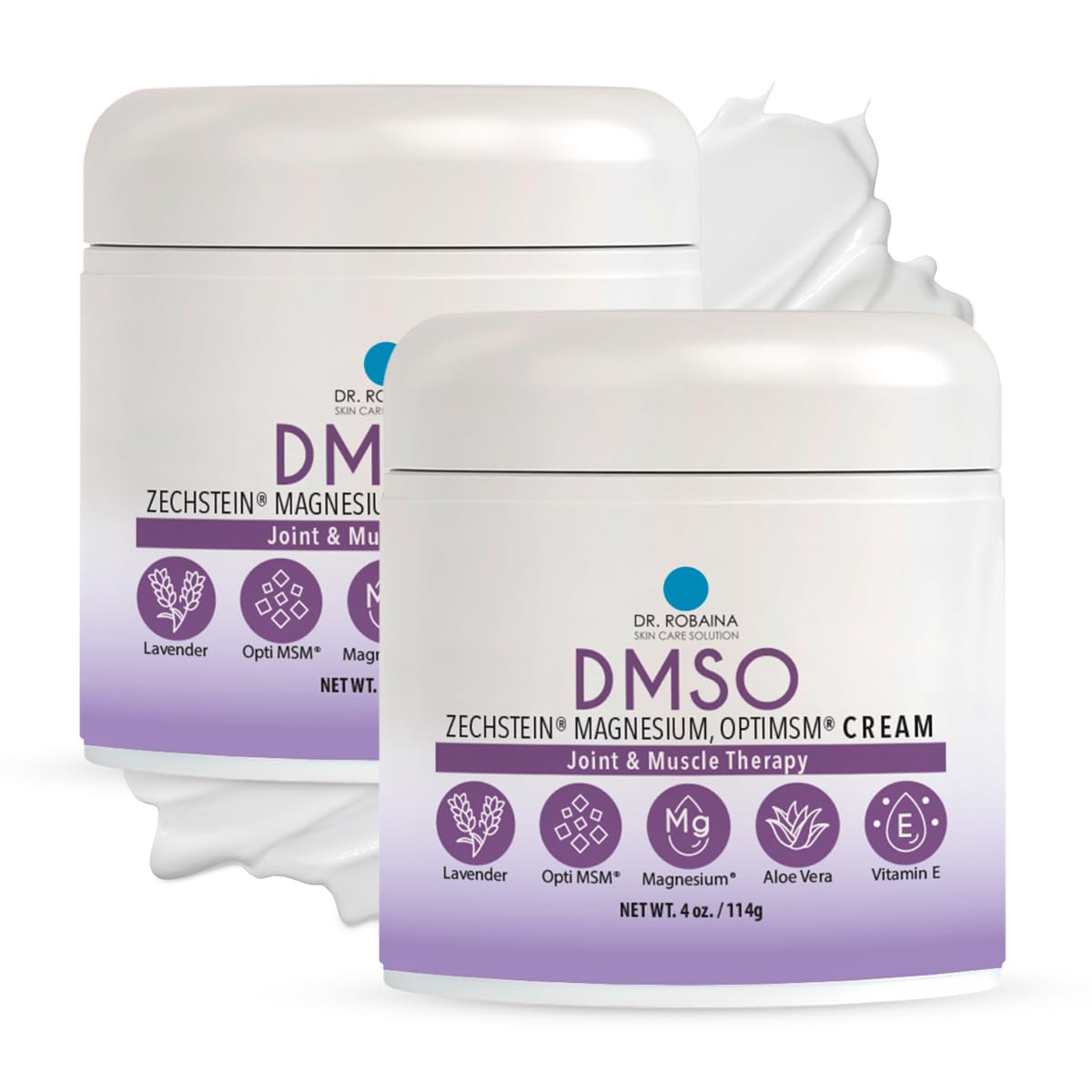 Amazon.com: Dr. Robaina Lavender DMSO Cream - 99.9% Pure Pharmaceutical ...