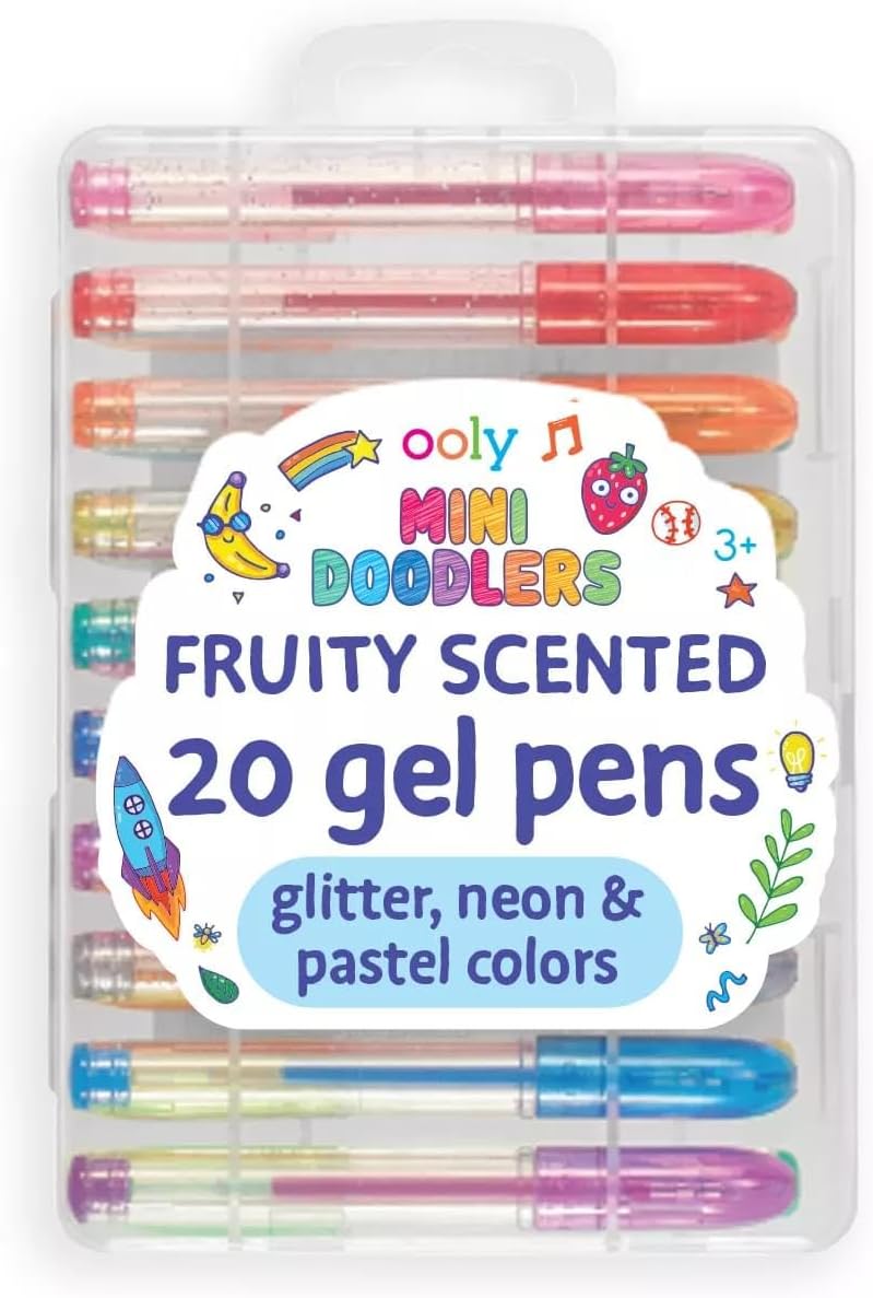 Amazon.com: Ooly Magic Puffy Pens, Set of 6 Neon Colors with 3D Ink ...