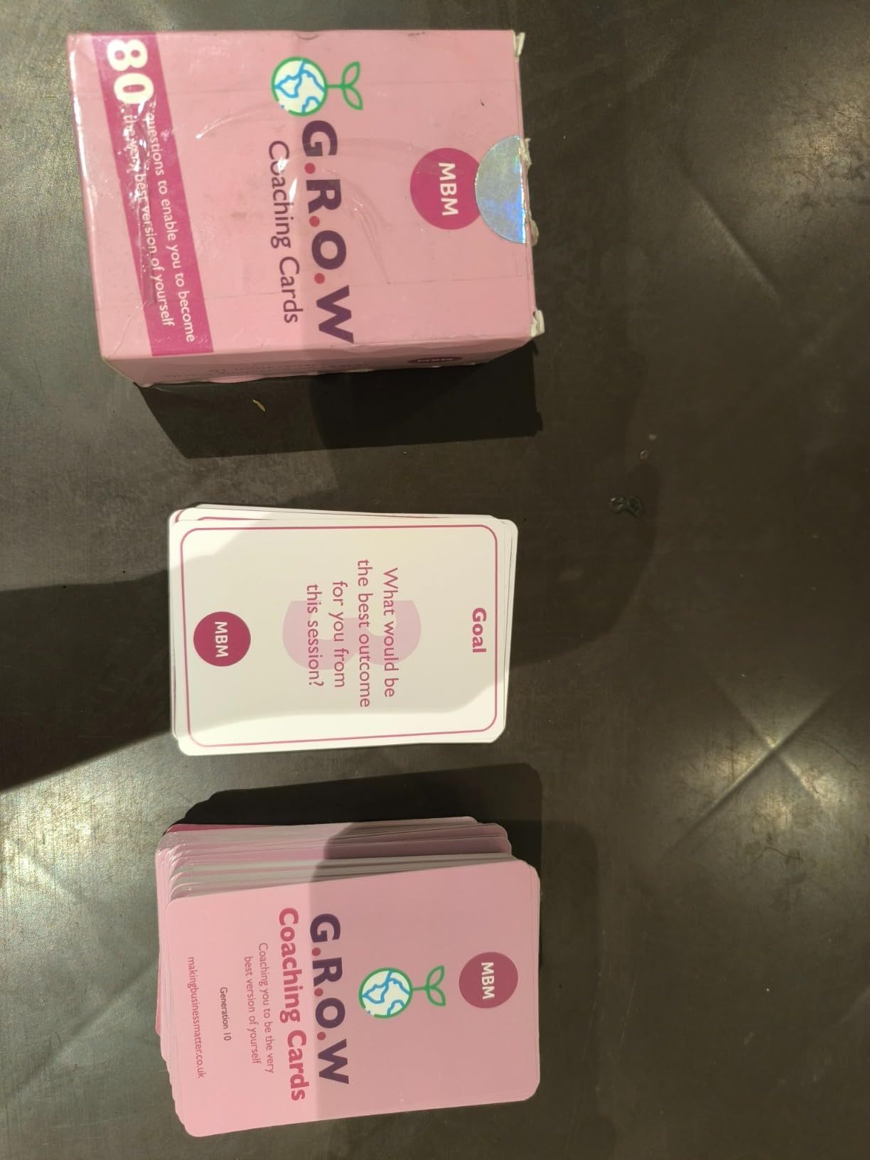 Buy MBM 80 Grow Coaching Cards – Leadership Development Training Tools ...