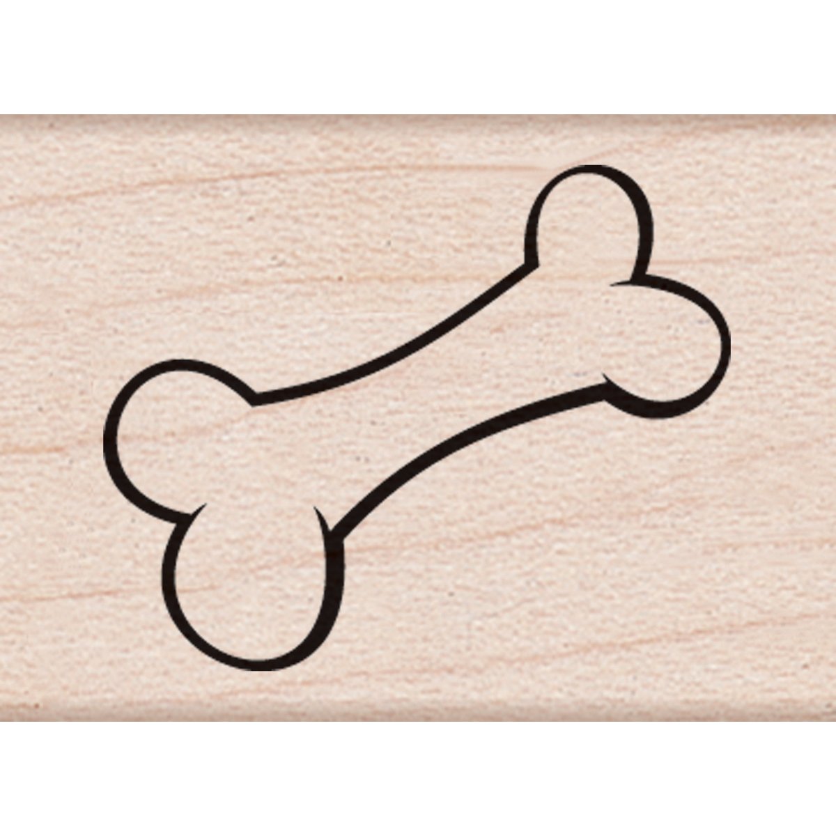 Amazon.com: Hero Arts A6083 Dog Bone Woodblock Stamp : Arts, Crafts ...