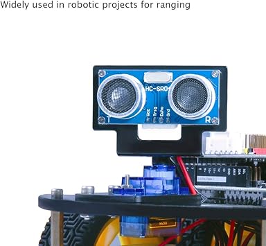ELEGOO Ultrasonic Sensor, HC-SR04 Ultrasonic Distance Sensor Kits for ...