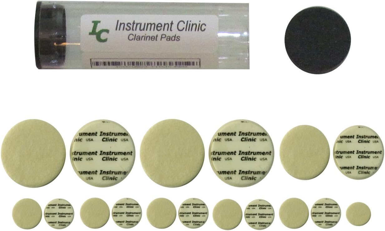 Amazon.com: Instrument Clinic IC540 Universal Clarinet Pad Set, Made in ...