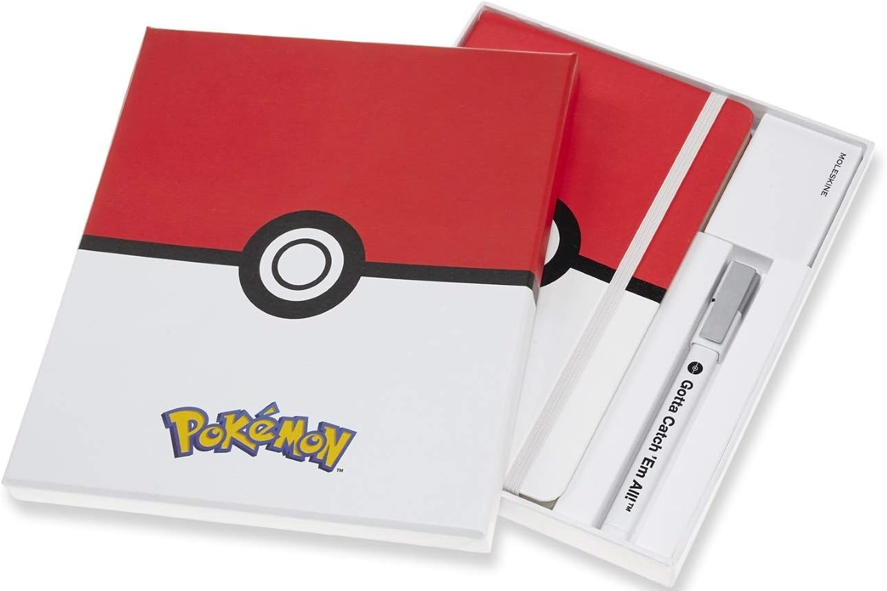 Moleskine Limited Edition Notebook Pokemon Large Ruled Collectors ...