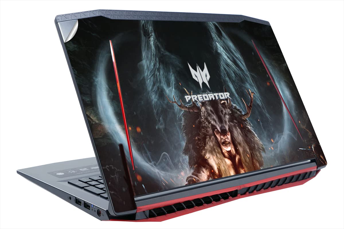 GADGETS WRAP Printed Vinyl Top Only Skin Sticker Decal for Acer ...