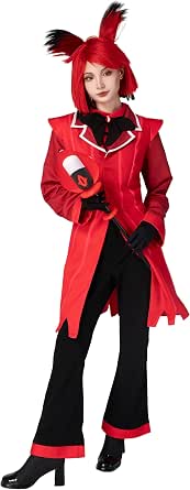 OSIAS Hazbin Hotel Alastor Cosplay Costume : Amazon.com.au: Toys & Games