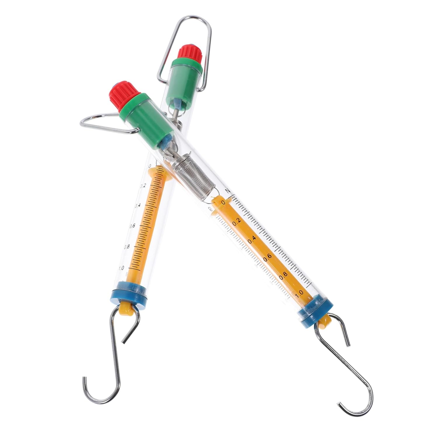 Mobestech 2pcs Dynamometer Newton Force Spring Scale Balance Scale ...