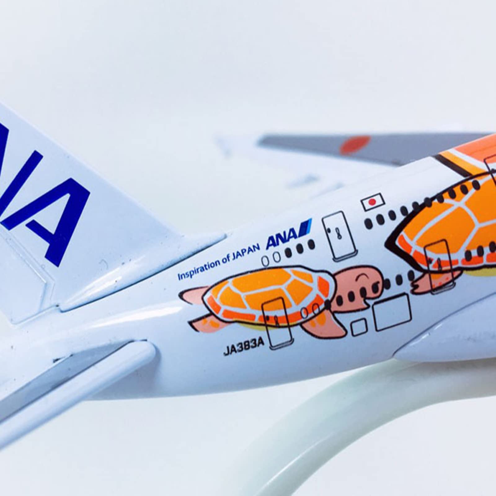 ANA Sea Turtle Painting A380 1:400 Scale Model Aircraft WANSUPYIN 1:400 ...