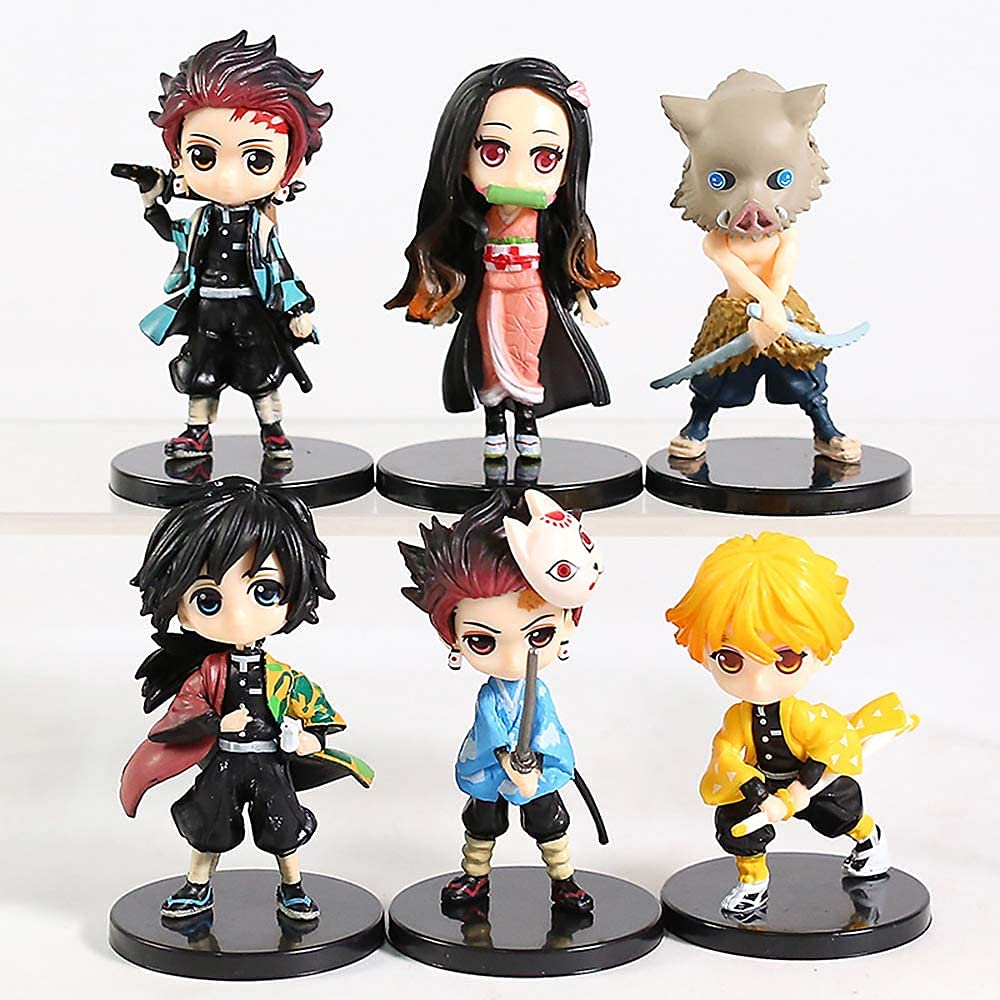 Buy ELIASM Demon Slayer (Kimetsu no Yaiba) Tanjiro Kamado Cake Topper|6 ...