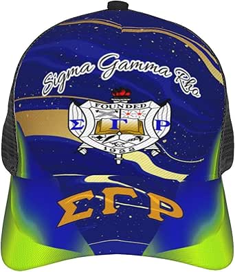 Sigma Gamma Rho Hat, Outdoor Sunshade Baseball Cap, Sister Gift Curved ...