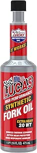 Lucas Oil 10779 Synthetic Fork Oil 20wt-473ml : Amazon.co.uk: Automotive