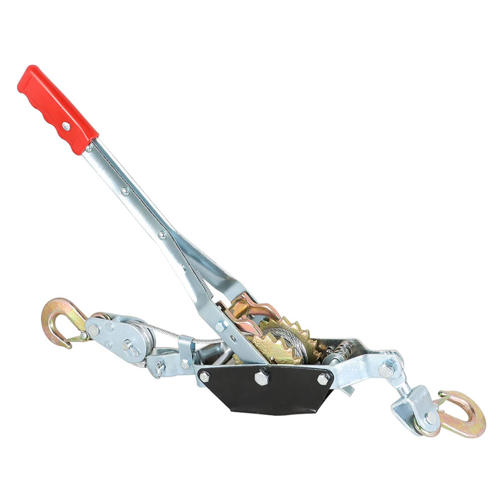 Snapklik.com : Portable 2 Ton Dual Gear Heavy Duty Power Puller