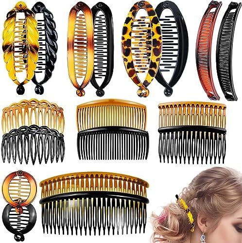 Amazon.com : Hair Accessories Set: Classic Banana Clips with 11/16/23 ...