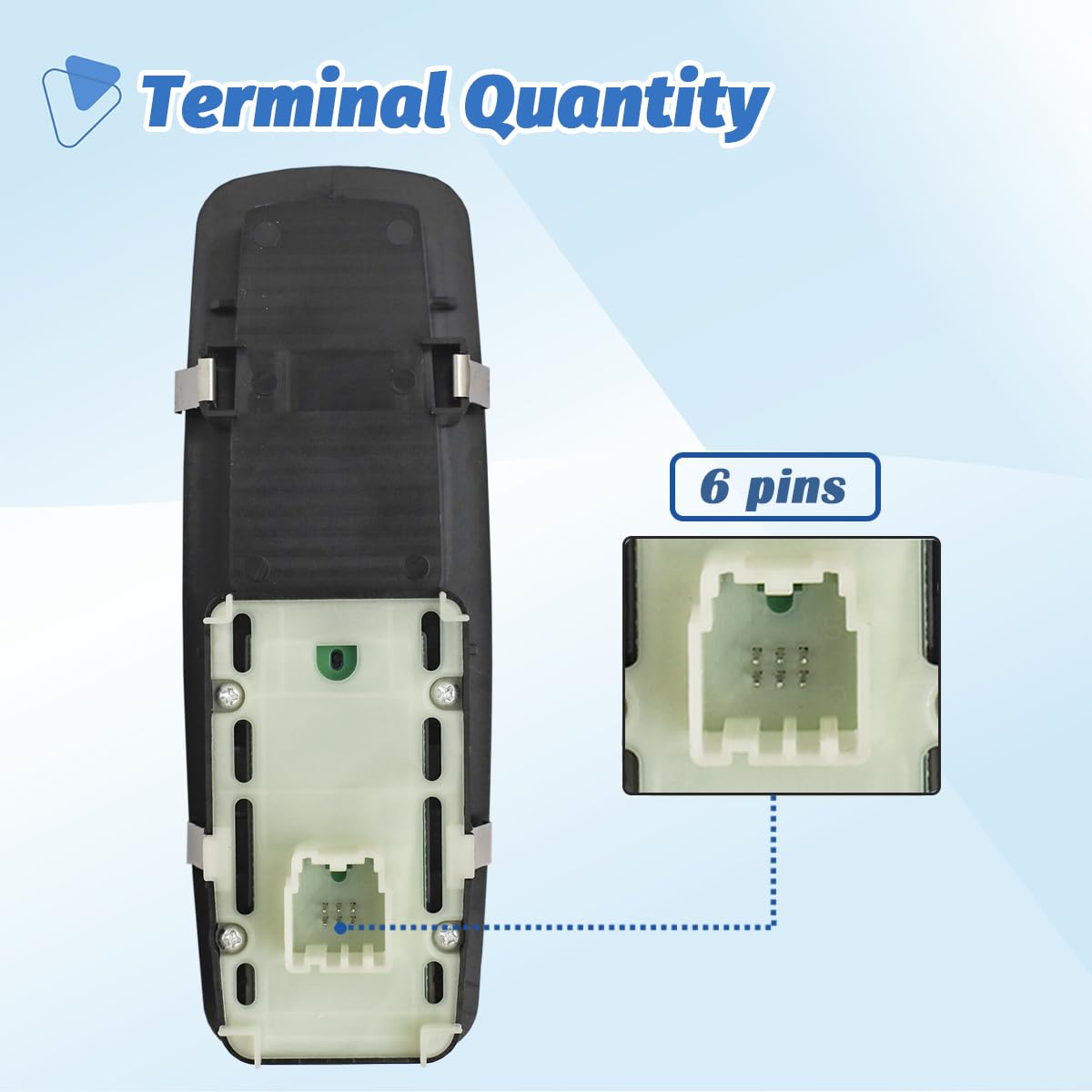 Snapklik.com : AiYiGu Passenger Power Window Switch Control Button ...