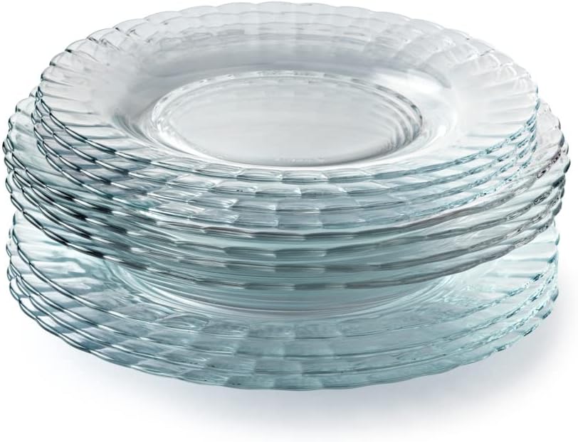 Duralex® Collection Le Picardie®| Glass Wavy Plate - Dinner 23 cl, Soup ...