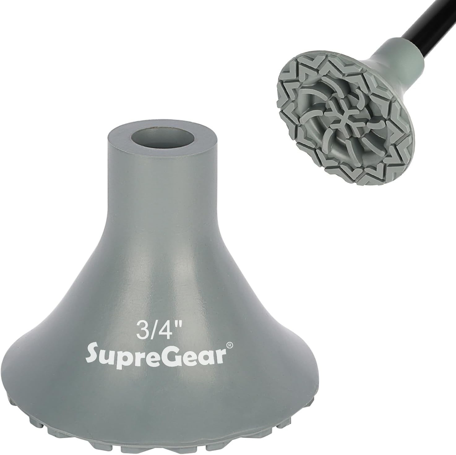 Amazon.com: supregear Cane Tip Replacement, 3/4 Inch Extreme Grip Non ...