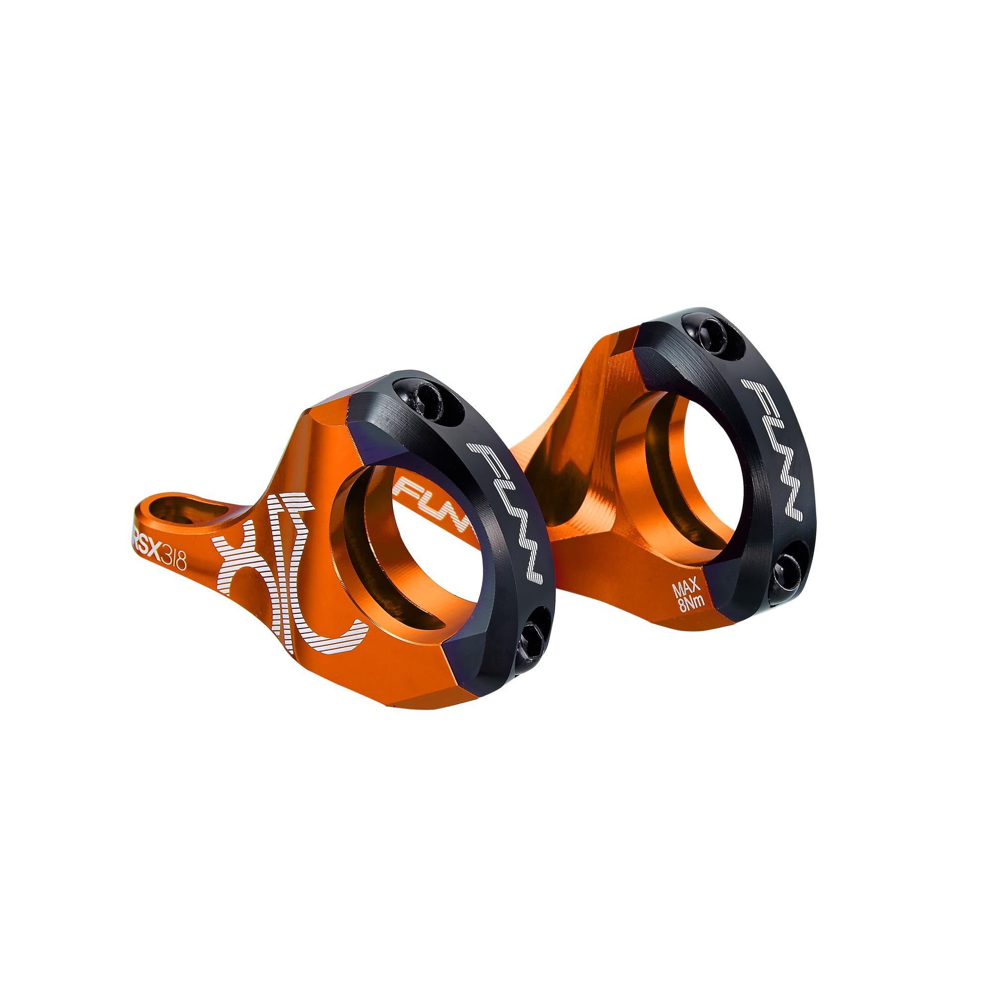 Funn RSX Mountain Bike Direct Mount Bike Stem with 31.8mm Bar Clamp, 2 ...