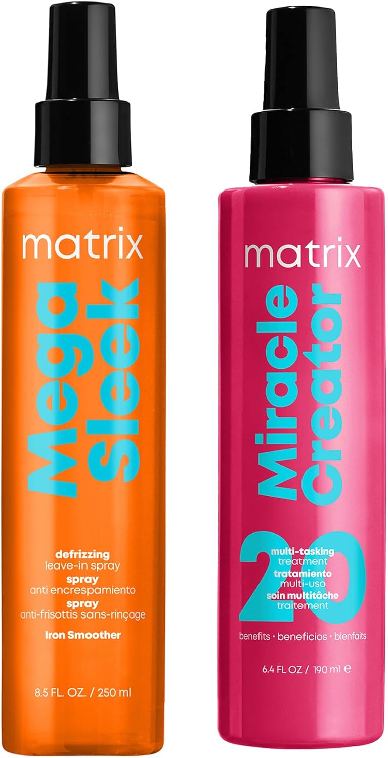 Matrix Multi Tasking Hair Treatment 200ml and Heat Protecting Iron ...