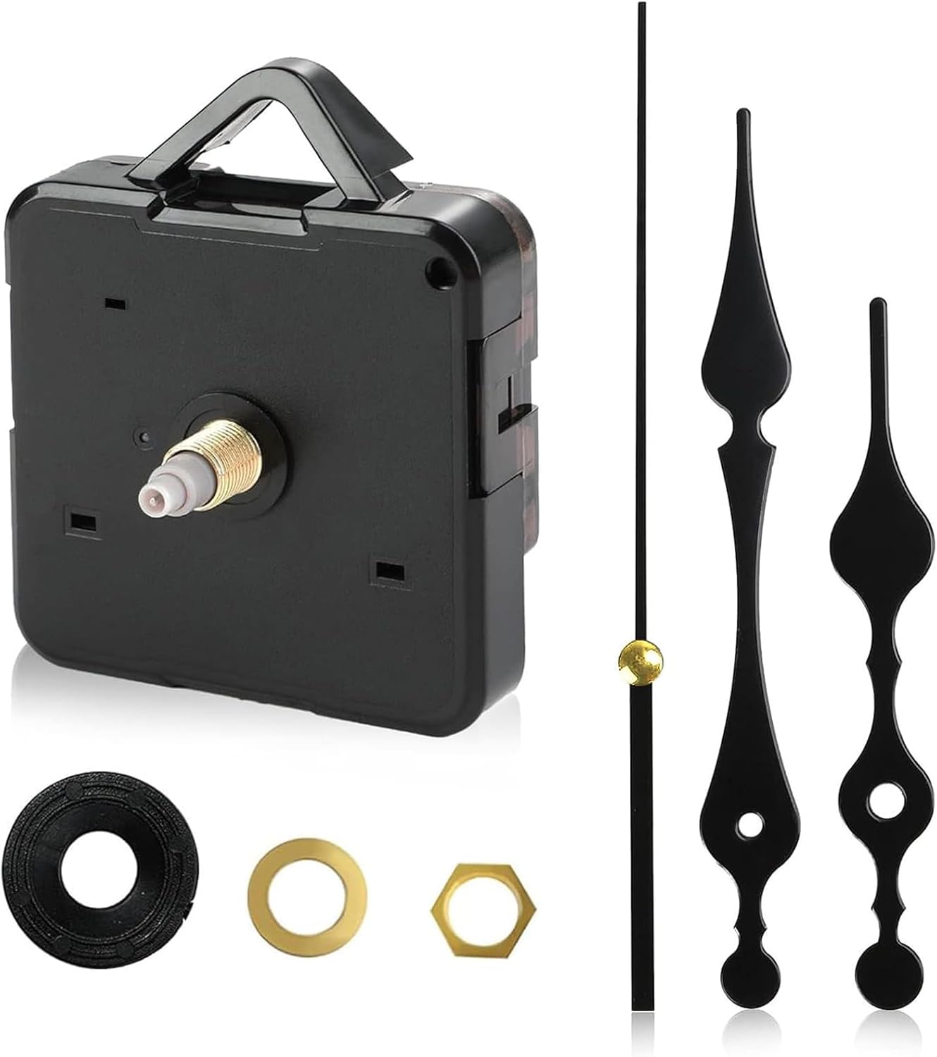 ZSRVAJ 1 Pcs Clock Mechanisms Battery Powered, Clock Mechanism, Battery ...