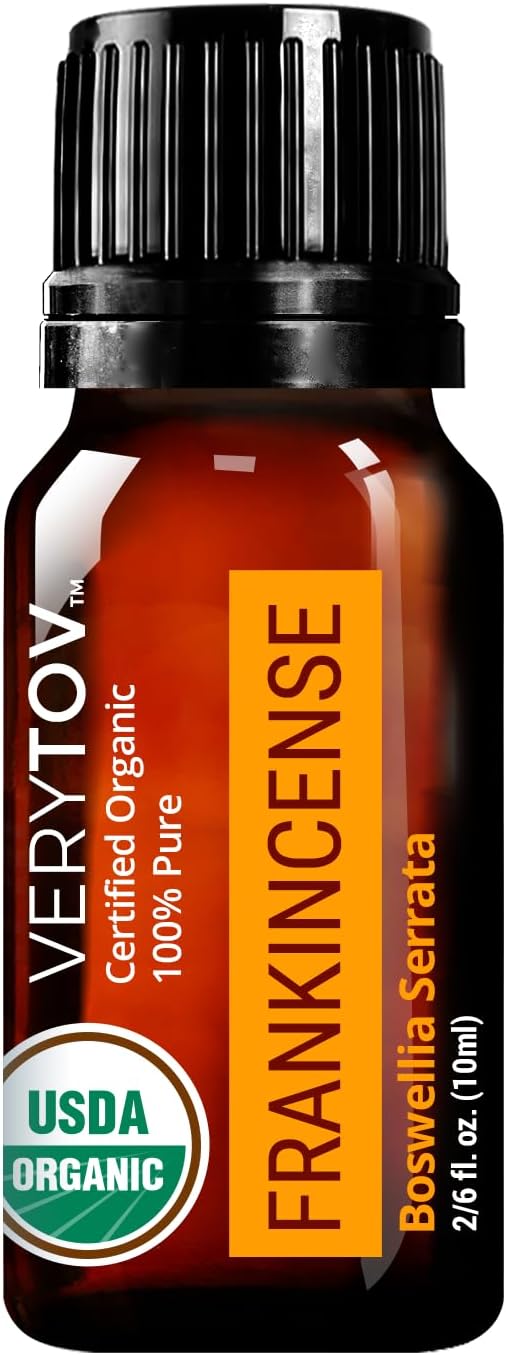 Amazon.com: Premium USDA Organic Frankincense Essential Oil - 100% Pure Natural Undiluted, for ...