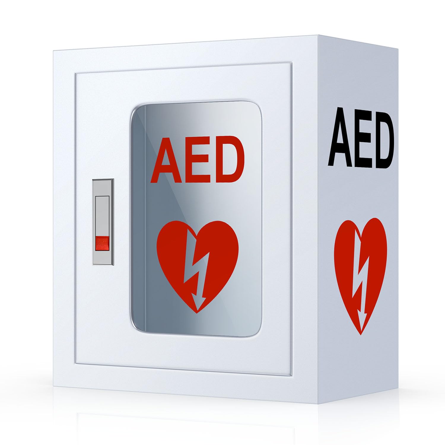 Amazon.com: ZIPOWEY AED Cabinet Wall Mounted, Metal Steel Plate AED ...