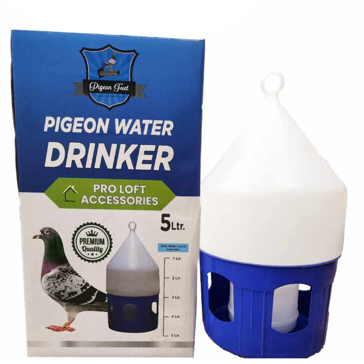 Pigeon Water Drinker 5LTR (YELLOW) : Amazon.in: Pet Supplies