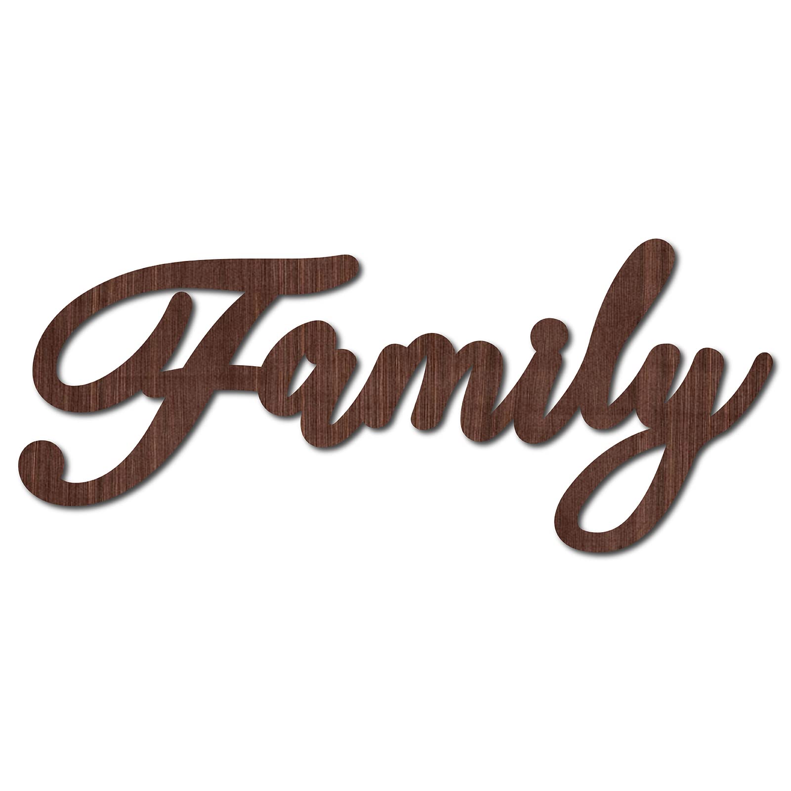 Amazon.com: CREATCABIN Cutout Sign Family Letter Wooden Wall Art Decor ...