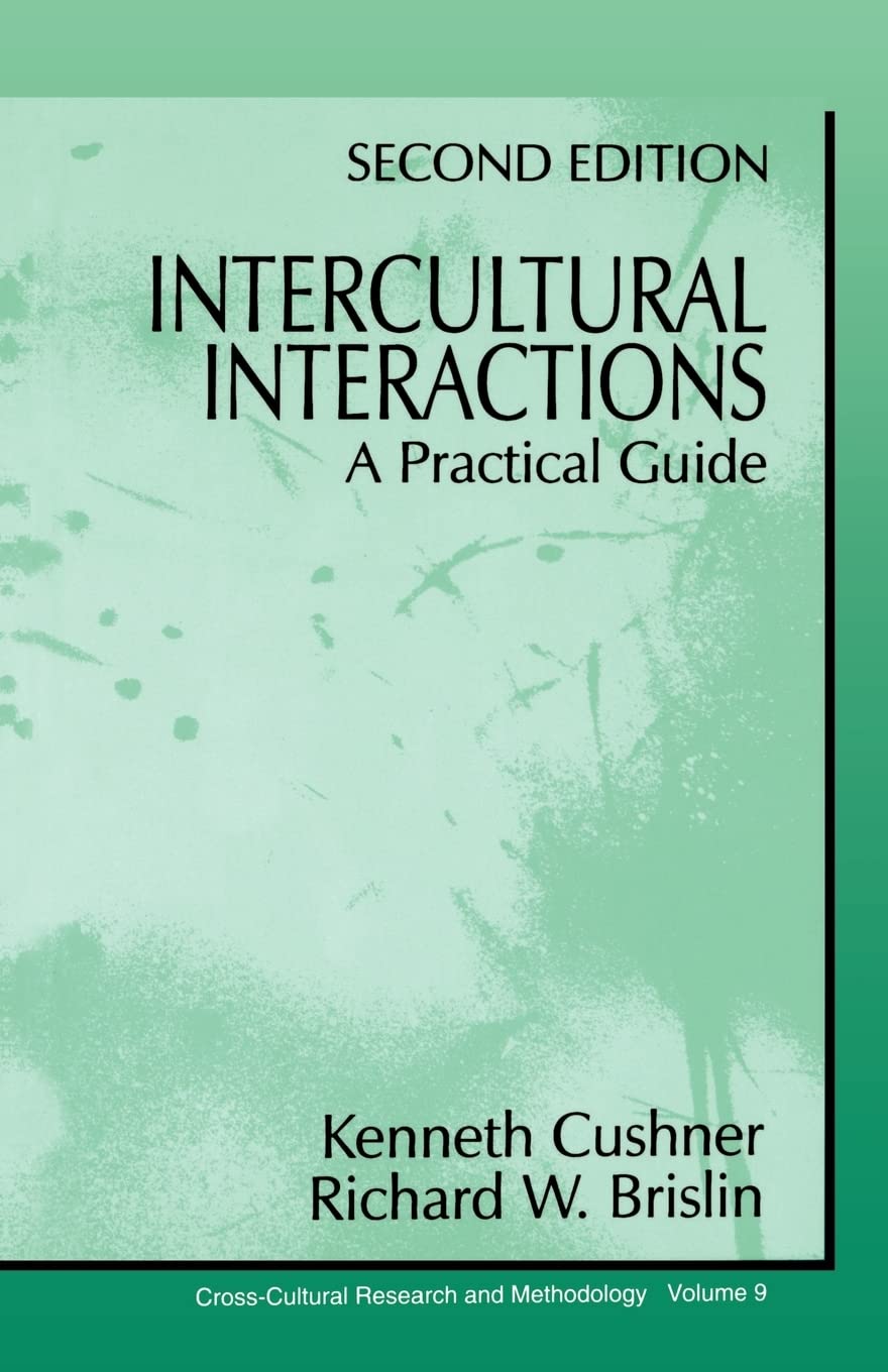 Amazon.com: Intercultural Interactions: A Practical Guide (Cross ...