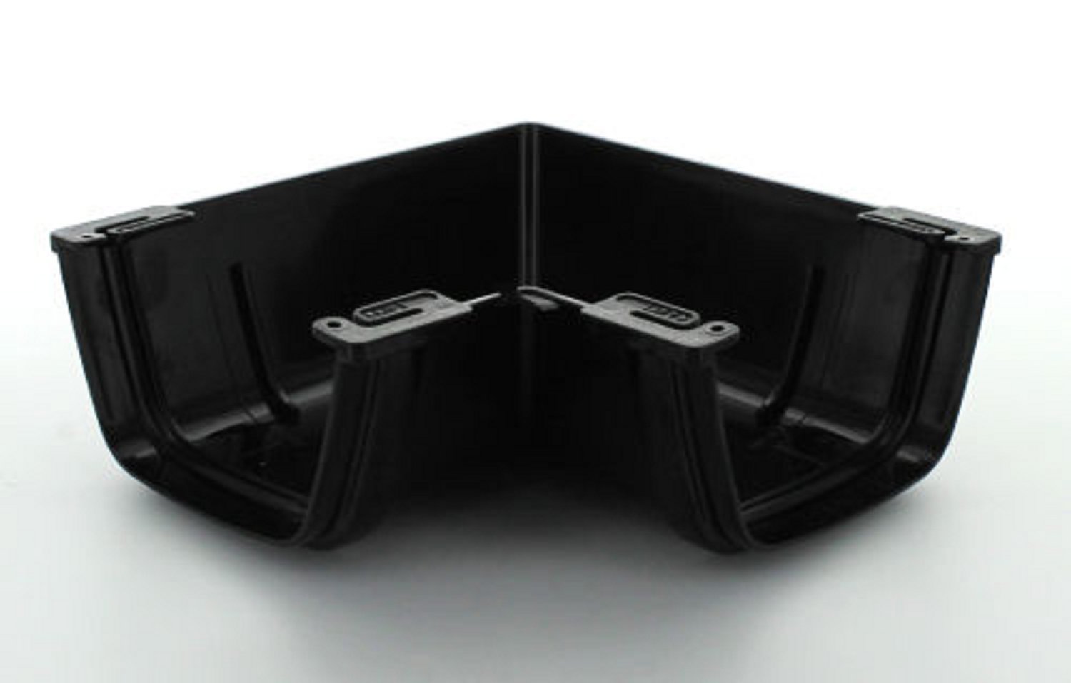 Buy Marley RAF1 BLACK Flowline Angle (90deg) for Square guttering ...