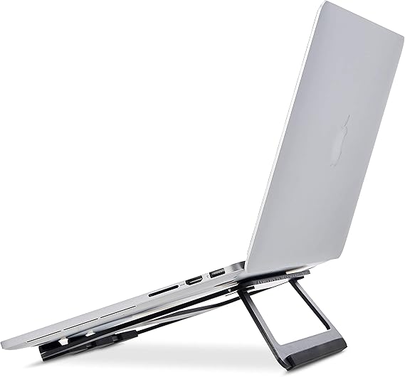 Amazon Basics - Foldable aluminum stand for portable PCs with display ...