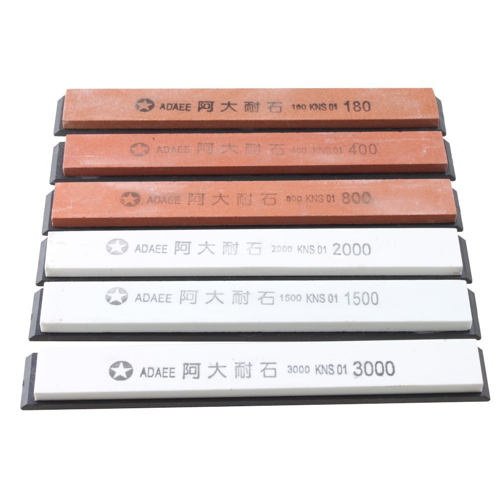 Amazon.com: IMAGE Sharpening Stones Set 6PCS for Kitchen Knife ...